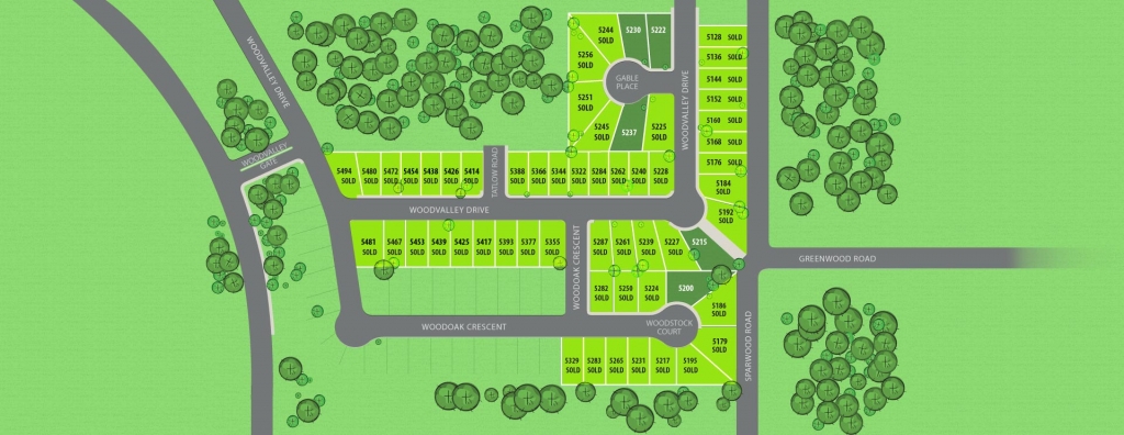 Woodlands Map - Woodlands